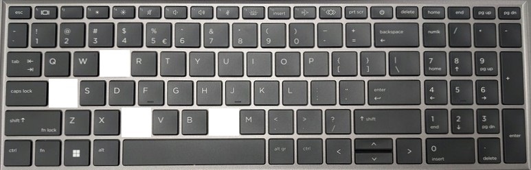 HP676 Key for keyboard HP ZBook 15 Power XW5 G7 G8 | eBay