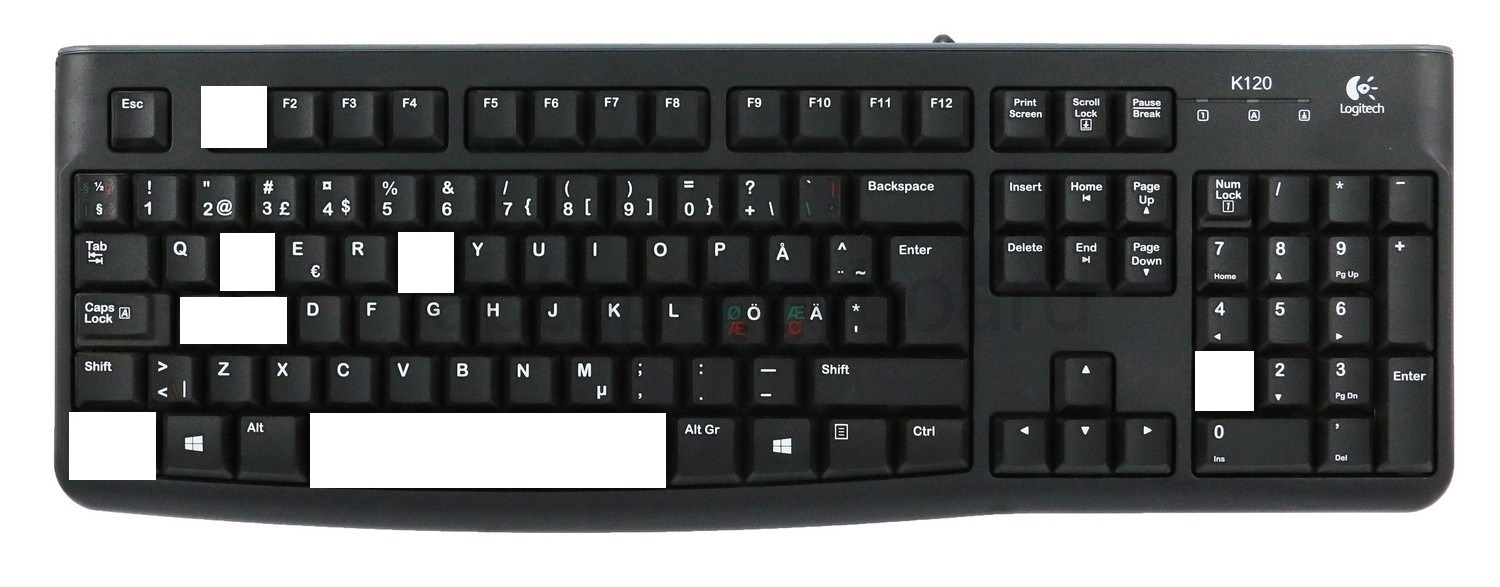 Logitech K120 Keyboard Spare Parts | Reviewmotors.co
